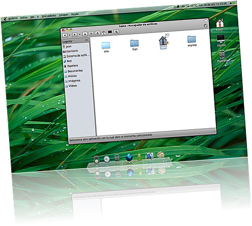 TECHWORLD: MAC 4 LIN, Haz que tu entorno Linux sea mas perfecto, mas MAC!